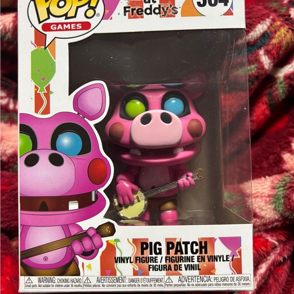 Funko | Toys | Funko Five Nights At Freddys Pig Patch Figure | Poshmark
